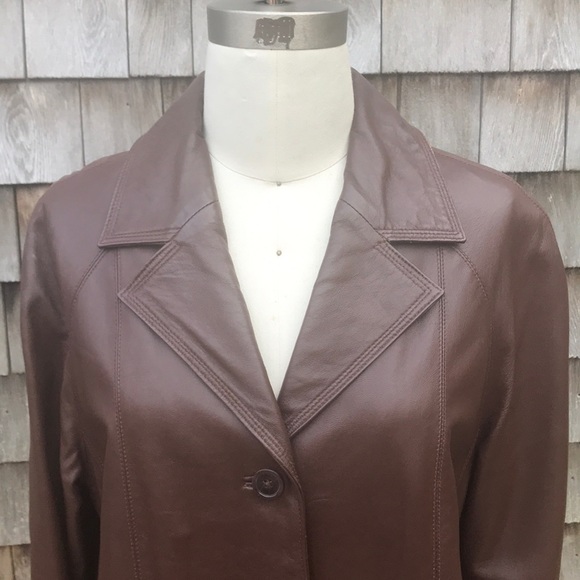 Centigrade | Jackets & Coats | Beautiful Centigrade Brown Leather Car ...